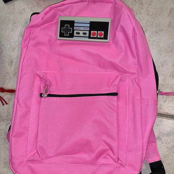 Accessories | New Nintendo Game Controller Pink Backpack | Poshmark